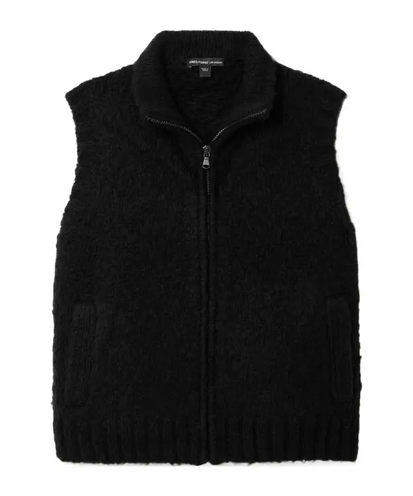 JAMES PERSE Merino Wool-blend Vest