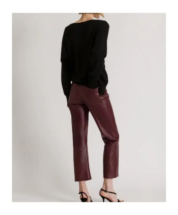 Alberta Ferretti Button-embellished Boat-neck Sweater