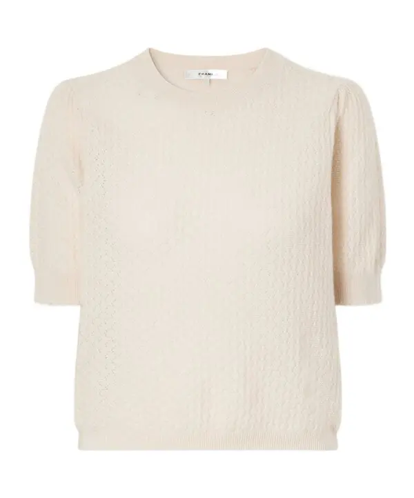 FRAME Short-sleeve Knit Top