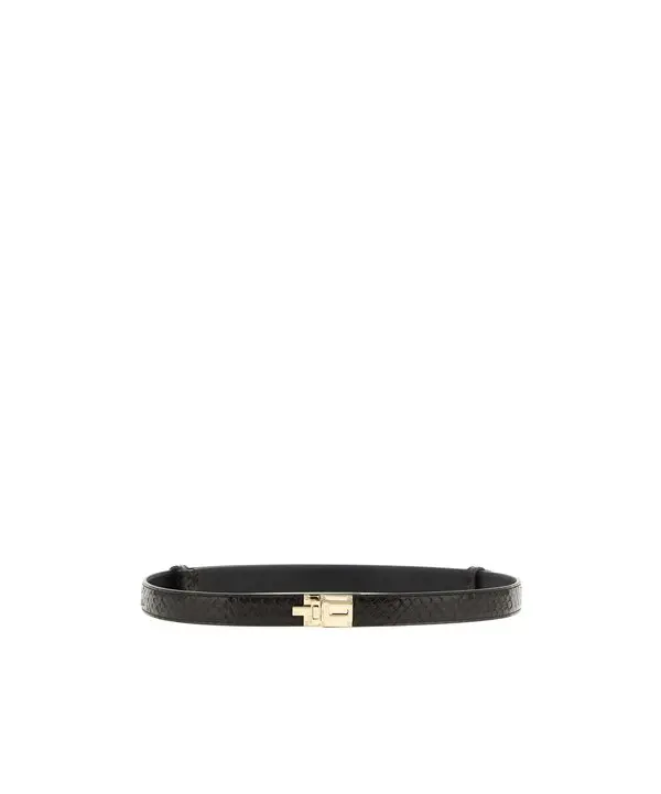 TOM FORD T Latch' Belt - Brown