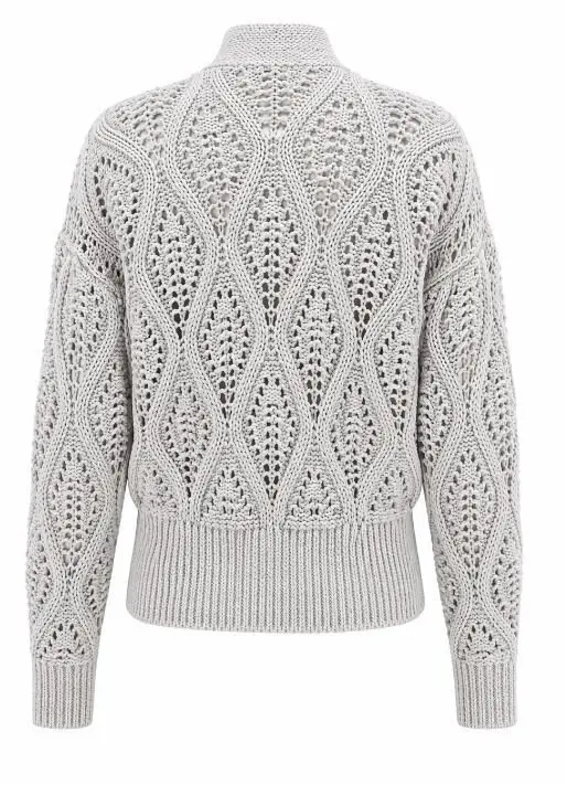 Eleventy Long Sleeve Knitwear With Ribbed Design