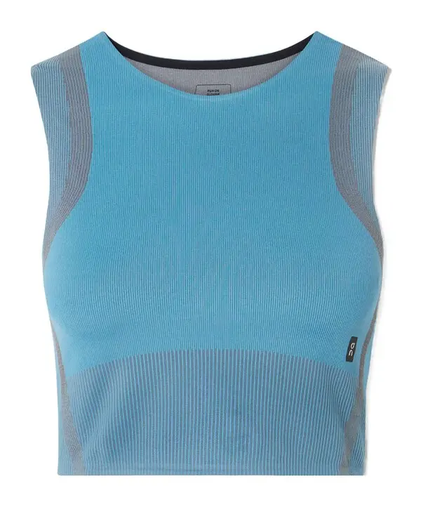 On Studio Cropped Ribbed Stretch Tank