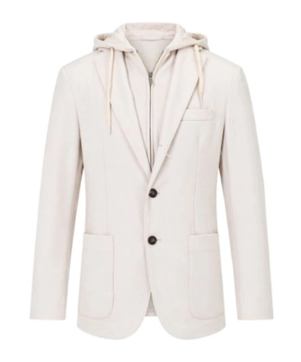 Eleventy Long-sleeved Hooded Jacket - No