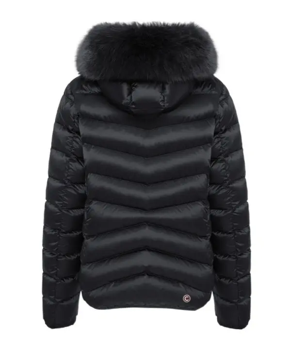 COLMAR Down Jacket With Faux Fur Hood