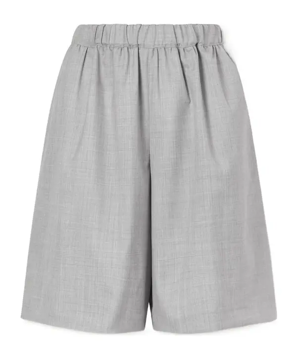 Comme Des Garçons Wool Knee-length Shorts - No