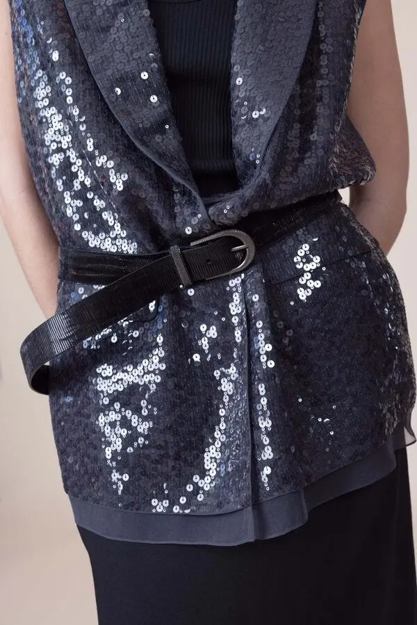 Brunello Cucinelli Logo Belt