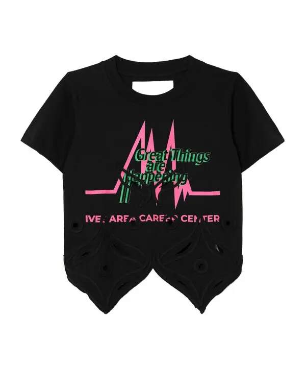 CONNER IVES Spliced Satin T-shirt
