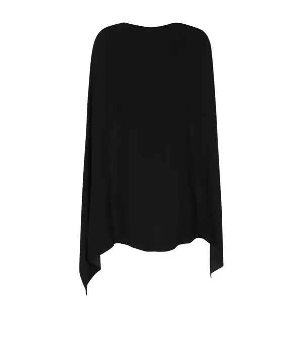 Alberta Ferretti Round Neck Shawl