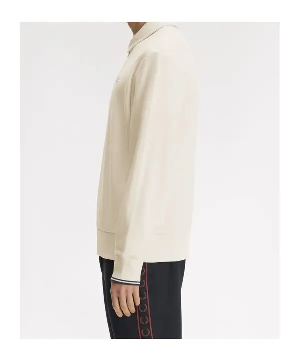 Fred Perry Half Zip Collared Sweatshirt