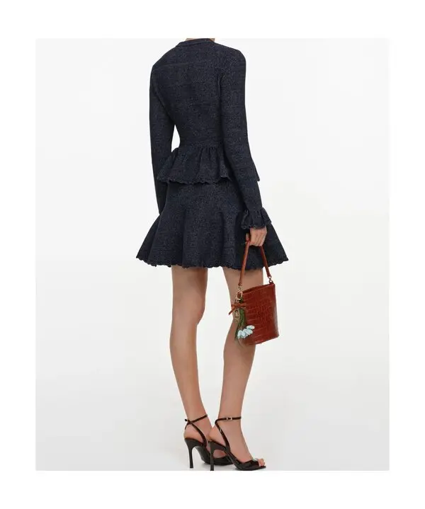 SELF-PORTRAIT Long-sleeved Dress
