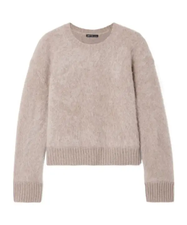 JAMES PERSE Brushed-cashmere Sweater