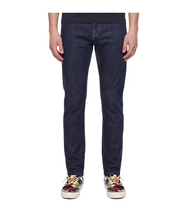 Canali Belt-loop Jeans