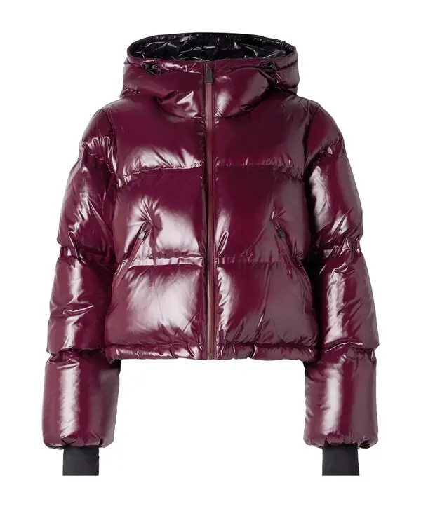 Aztech Mountain Hooded Quilted Down Jacket