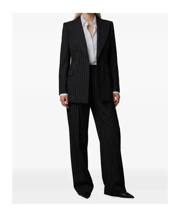 Dolce & Gabbana Double-breasted Striped Blazer