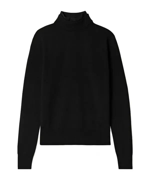 Aztech Mountain Layered Wool-blend Turtleneck Sweater