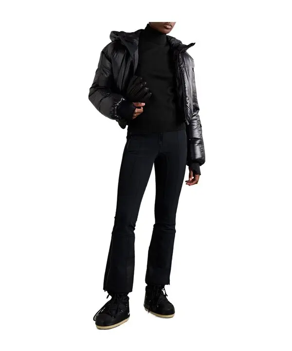Aztech Mountain Layered Wool-blend Turtleneck Sweater