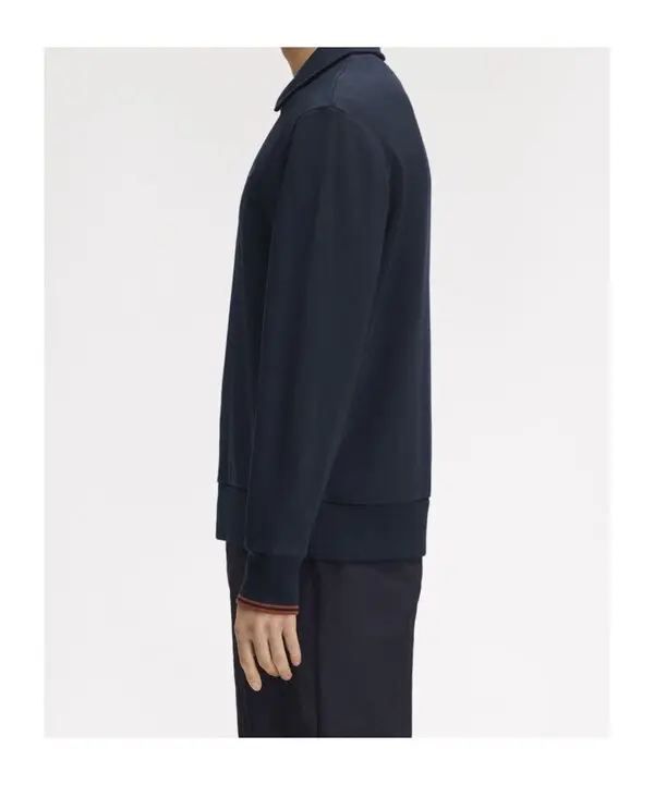 Fred Perry Half Zip Collared Sweatshirt