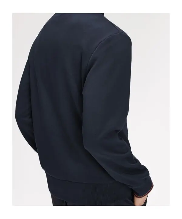 Fred Perry Half Zip Collared Sweatshirt