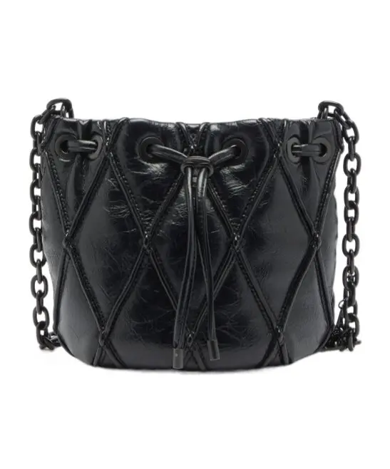 DIESEL® Charm-d Diamond-quilted Bucket Bag