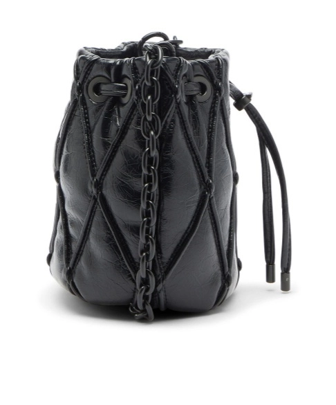 DIESEL® Charm-d Diamond-quilted Bucket Bag