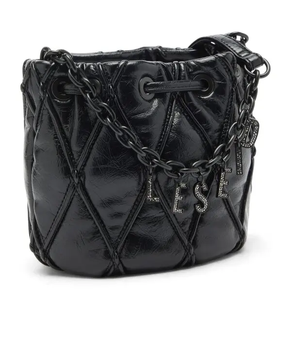 DIESEL® Charm-d Diamond-quilted Bucket Bag