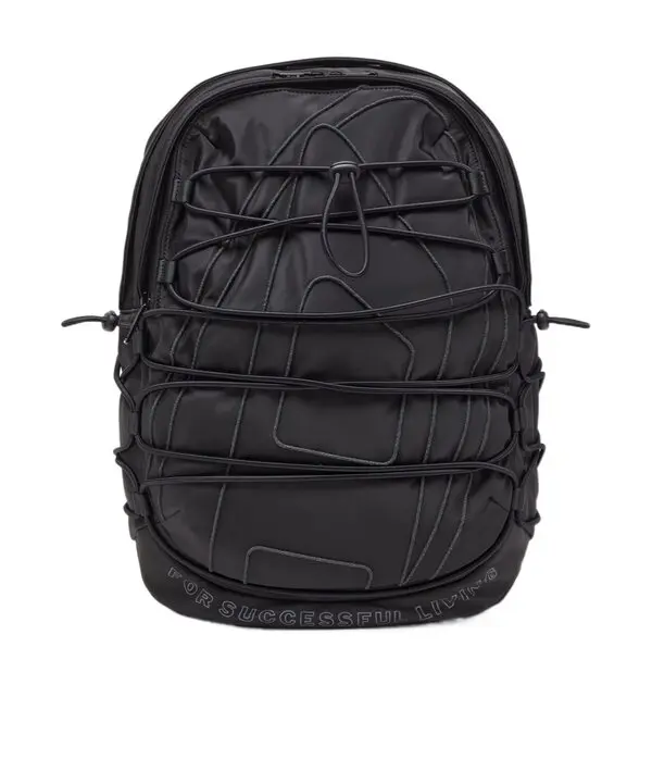 DIESEL® Zippered Backpack - Black
