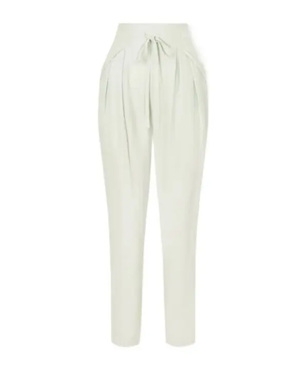 Sharon Wauchob Silk-blend Straight-leg Trousers