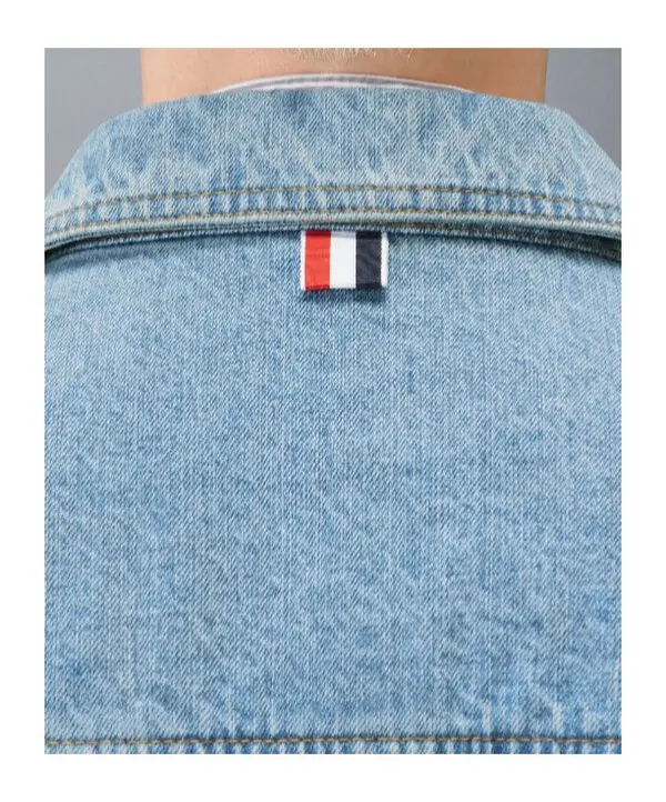 Thom Browne Selvedge Backstrap Denim Jacket