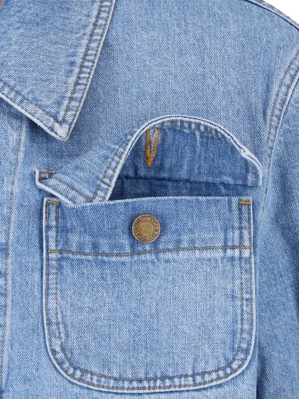 Thom Browne Classic Denim Jacket - Light Blue
