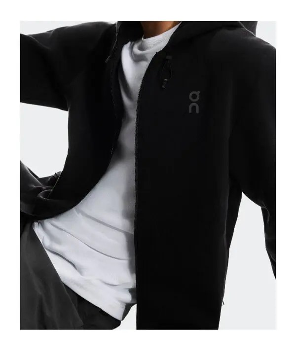 On Zipped Hooded Sweatshirt