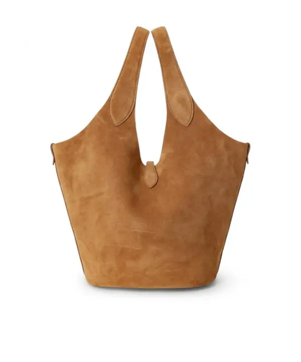 Polo Ralph Lauren Suede Small Tote Bag