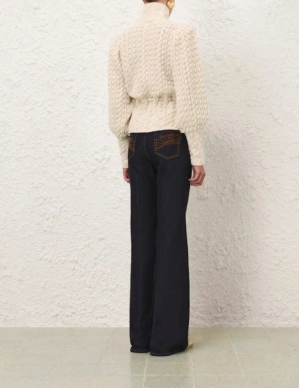 Zimmermann Valiant Wool Bauble Sweater