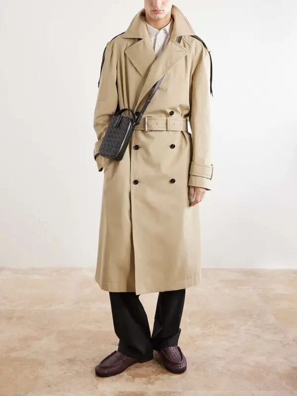 Bottega Veneta Getaway Intrecciato Leather Messenger Bag