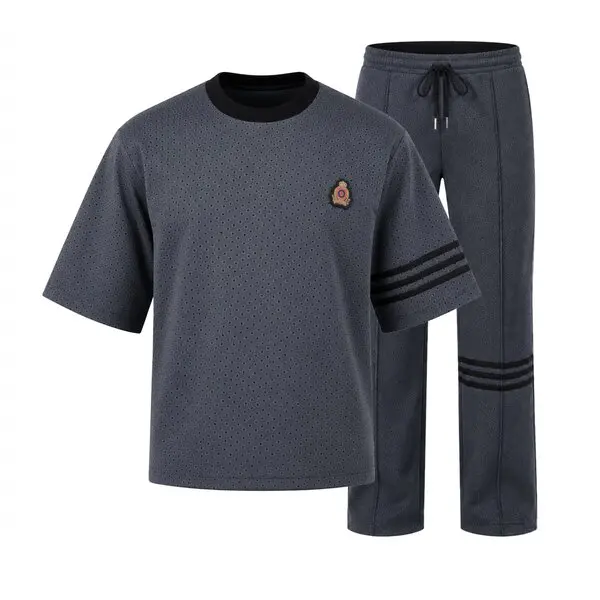 FREAK VAULT Grey / Black Zeeluxe Casual Set - Grey/black