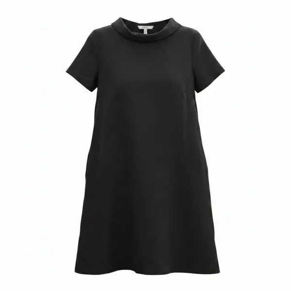 LEMUSE Story — Soft Linen Short-sleeve Dress