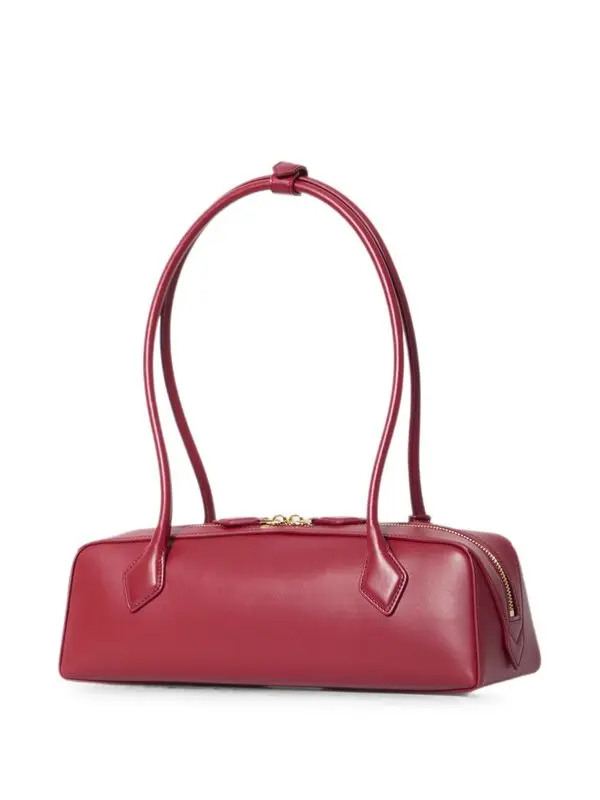 Alaïa Le Teckel Medium Leather Handbag - Red