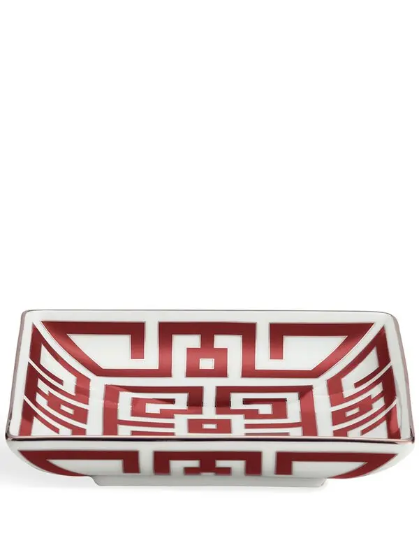 GINORI 1735 Labirinto Porcelain Square Bowl