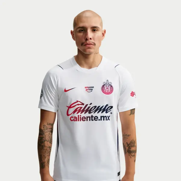 Nike C.d. Guadalajara 2026/27 Stadium Away Dri-fit Soccer Replica Jersey - White