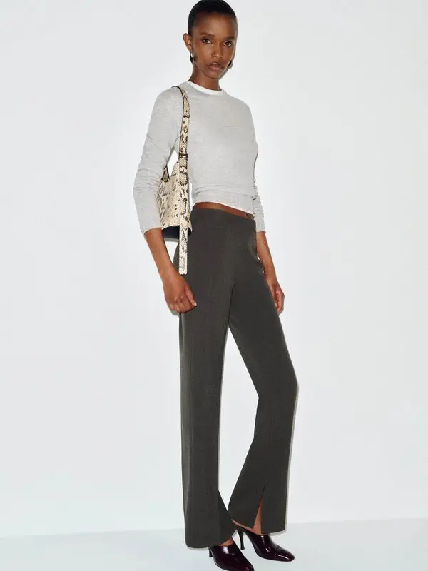 REFORMATION Addison Low Rise Pant Mid