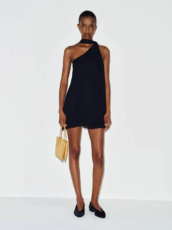 REFORMATION Meena Dress - Black
