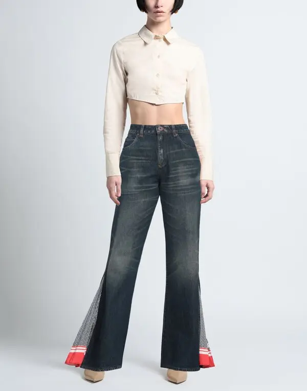 Balmain Jeans Size Cotton, Polyester
