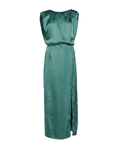 Ba&sh Maxi Dress Emerald Size Viscose