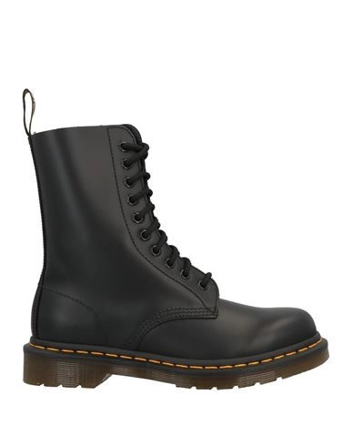Dr. Martens 1490 Smooth Ankle Boots Size Soft Leather - Black