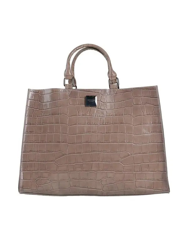MARC ELLIS Handbag Light Brown Leather