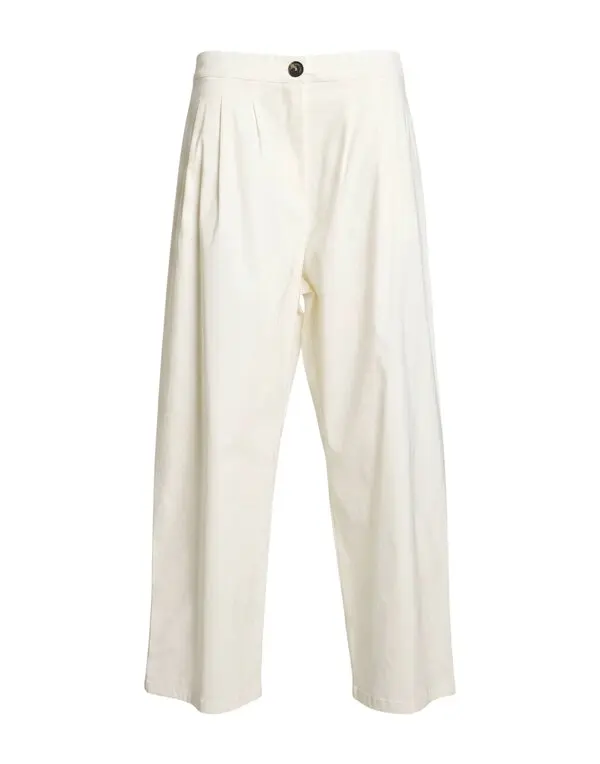 Liviana Conti Pants Ivory Size Viscose, Polyamide, Elastane