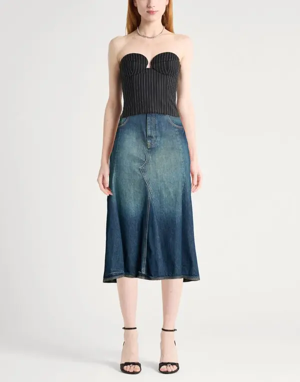 Marc Jacobs Denim Skirt Size Cotton