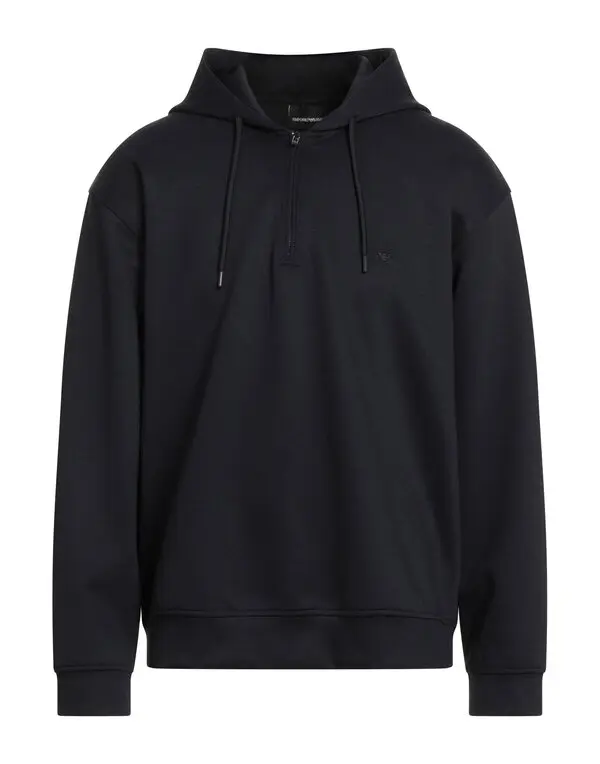Emporio Armani Sweatshirt Midnight Size Polyester, Wool, Elastane