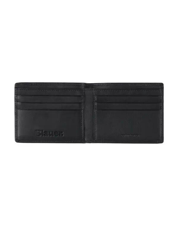 BLAUER. Wallet Leather