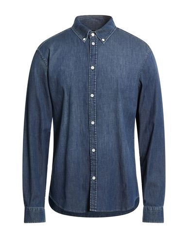 DONDUP Denim Shirt Size Cotton, Elastane