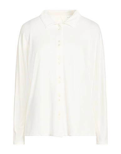 Majestic Filatures Viscose & Elastane Jersey Shirt - Ivory